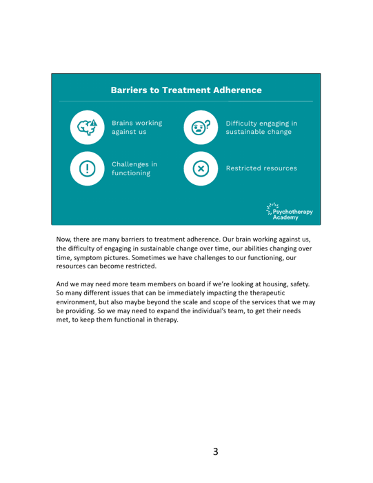 Client Adherence: Beyond Barriers to Effective DBT Therapy ...